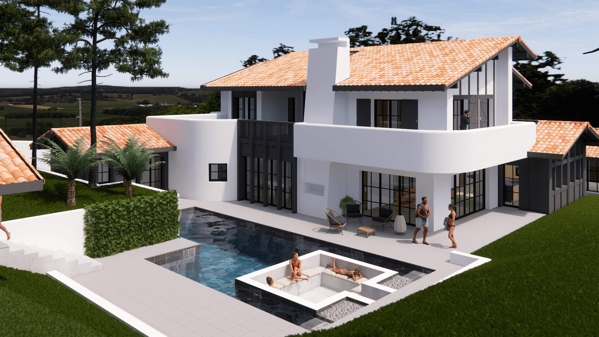Villas Terre & Pierre, constructeur d'une villa contemporaine, au ...